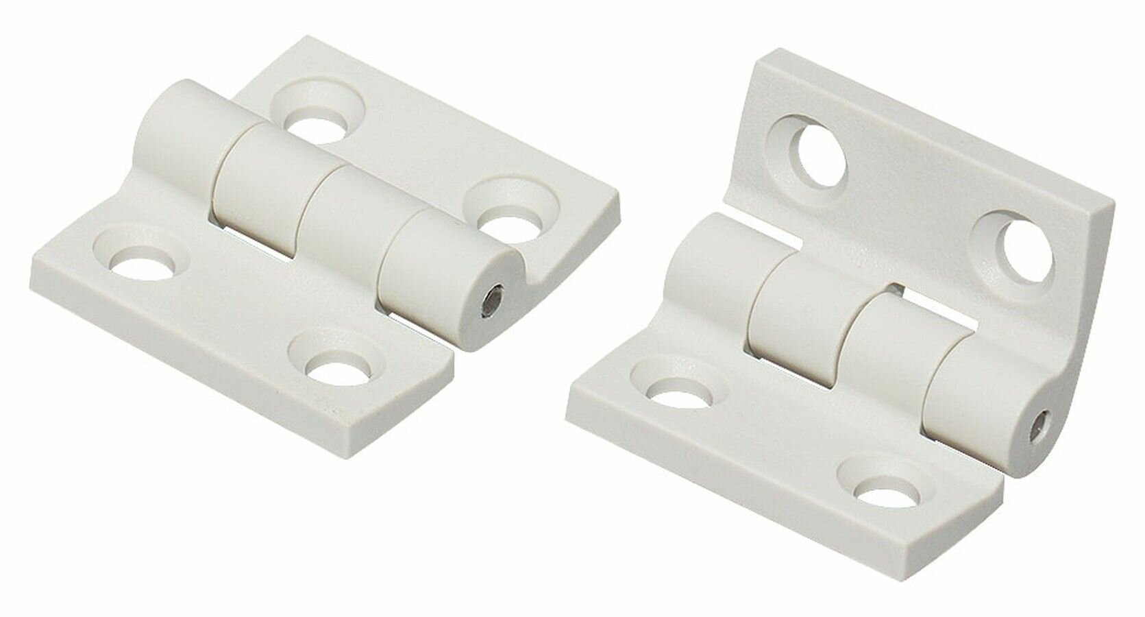 Петля пластиковая, 38х38 мм, белая (10260633)