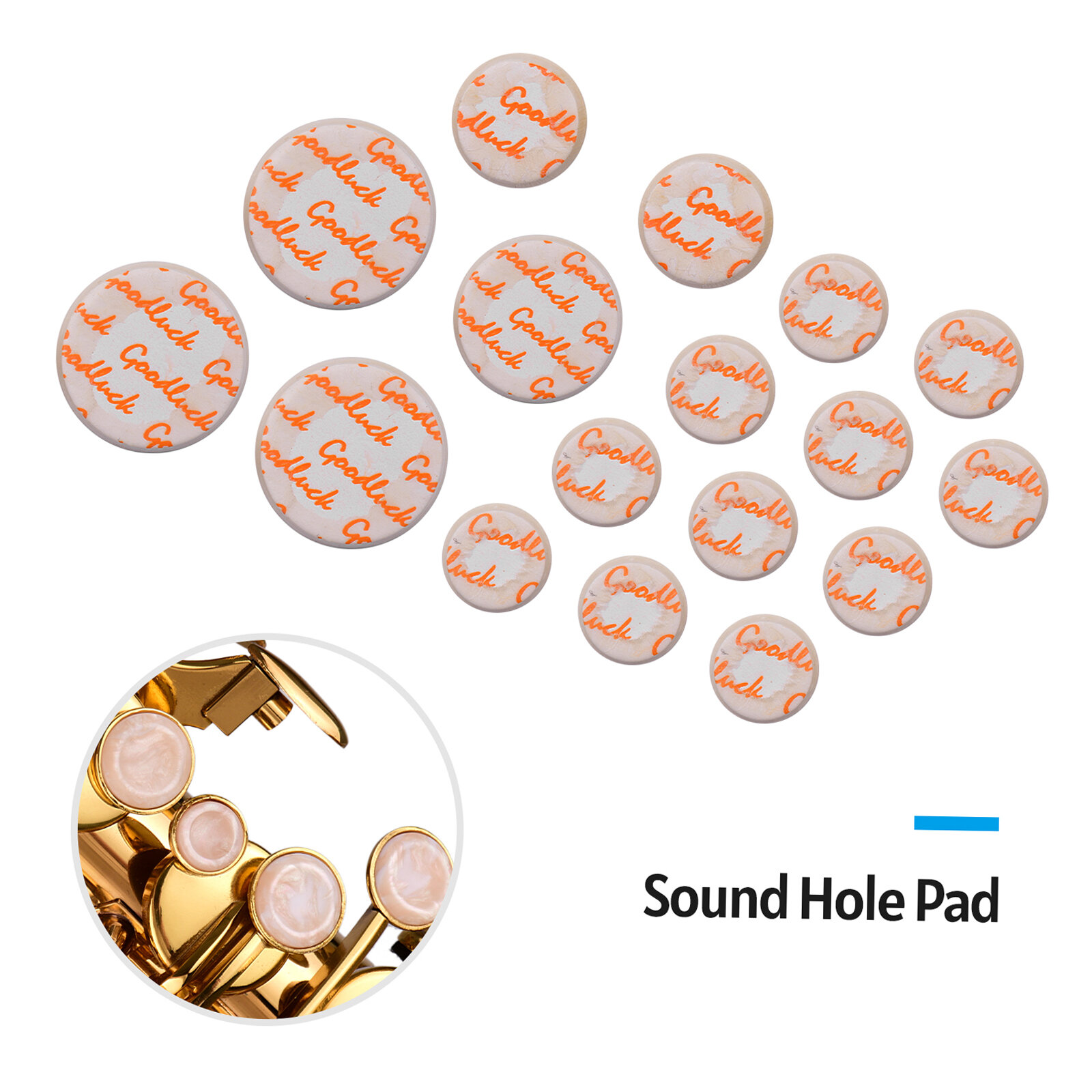 Набор из 10 пробковых накладок и прокладок для шейки кларнета, 17 пробковых накладок для шейки кларнета Bb