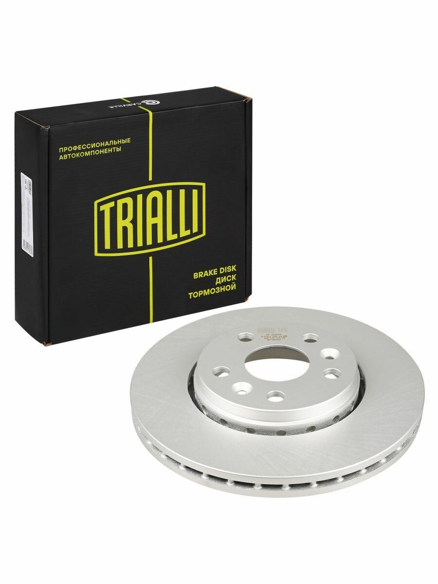 Диск тормозной Renault Kangoo II (08-) передний d 280 (окраш.), TRIALLI DF266015