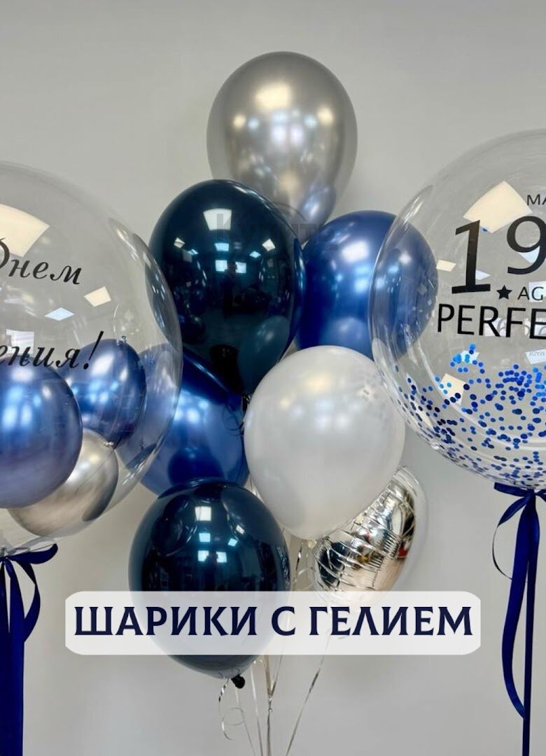 Воздушные шары с гелием, шарики воздушные "Для мужчины" №1911