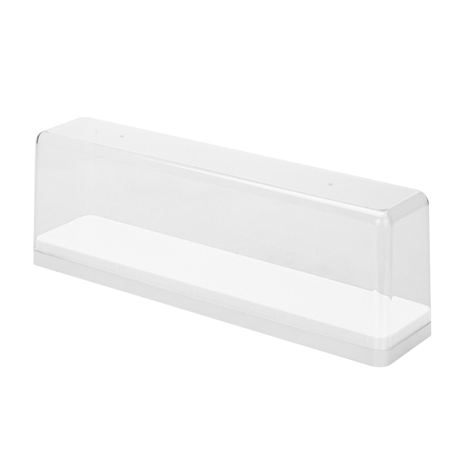 Коробка Для Хранения Фигурки Героя Пылезащитная Штабелируемая Прозрачная Мультяшная Кукла-Витрина Белого Цвета