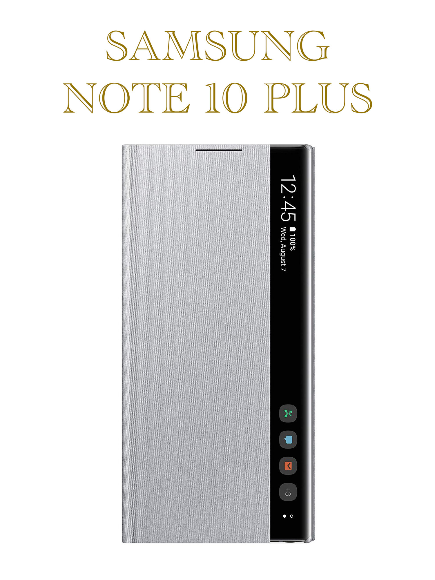 Samsung Чехол Smart View для Samsung Galaxy Note 10Plus(Note 10+) смарт-вью чехол для телефона