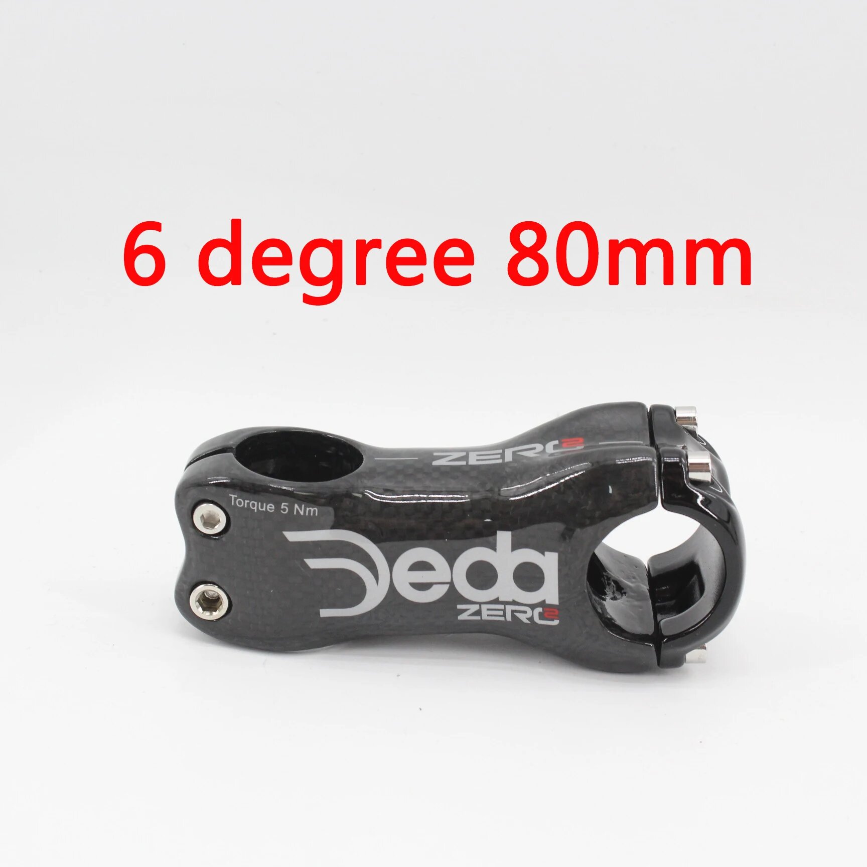 Карбоновый вынос JEDA Silver 6 17 градусов 31,8 мм