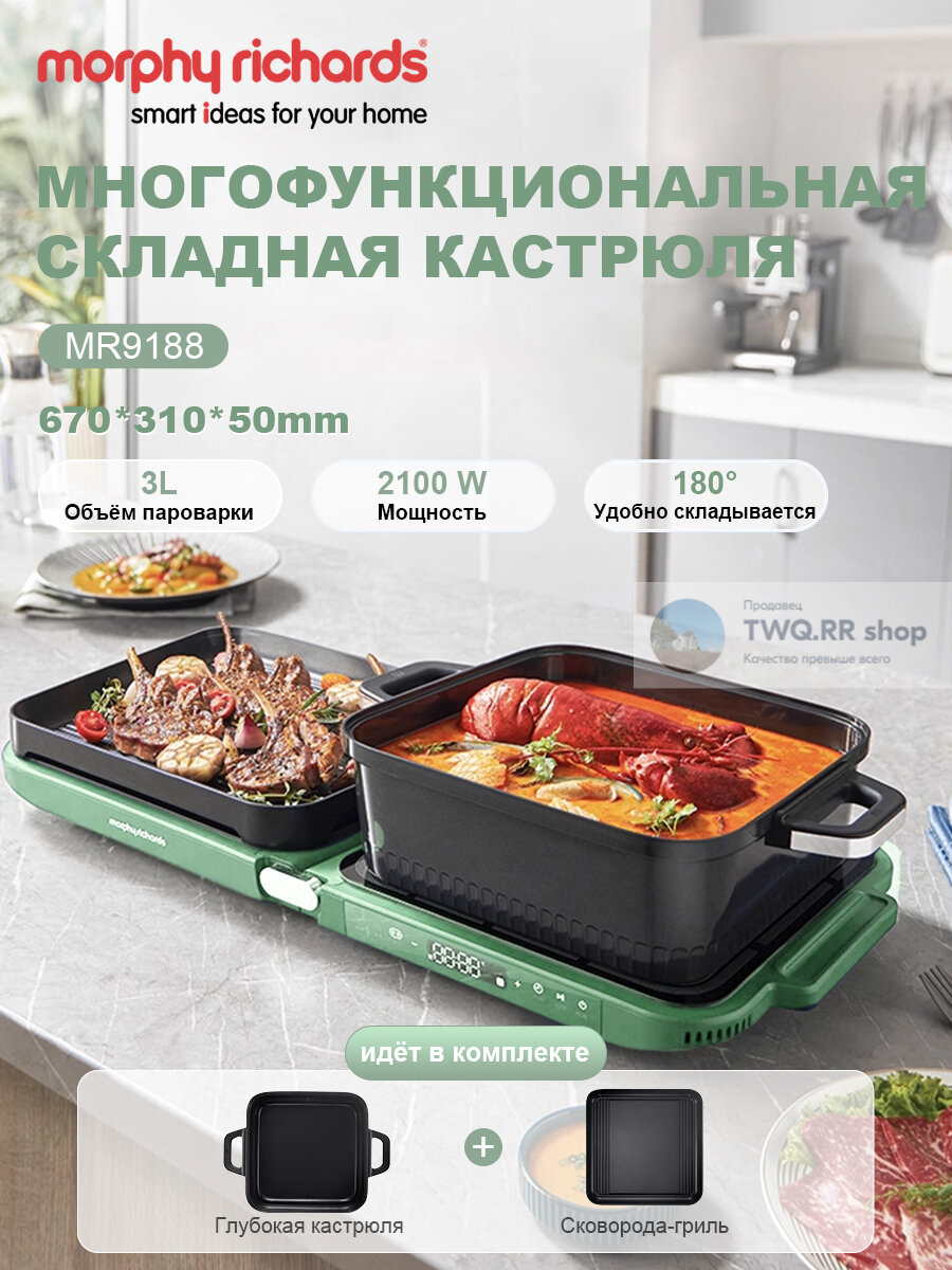 Электросковорода Morphy Richards MR9188