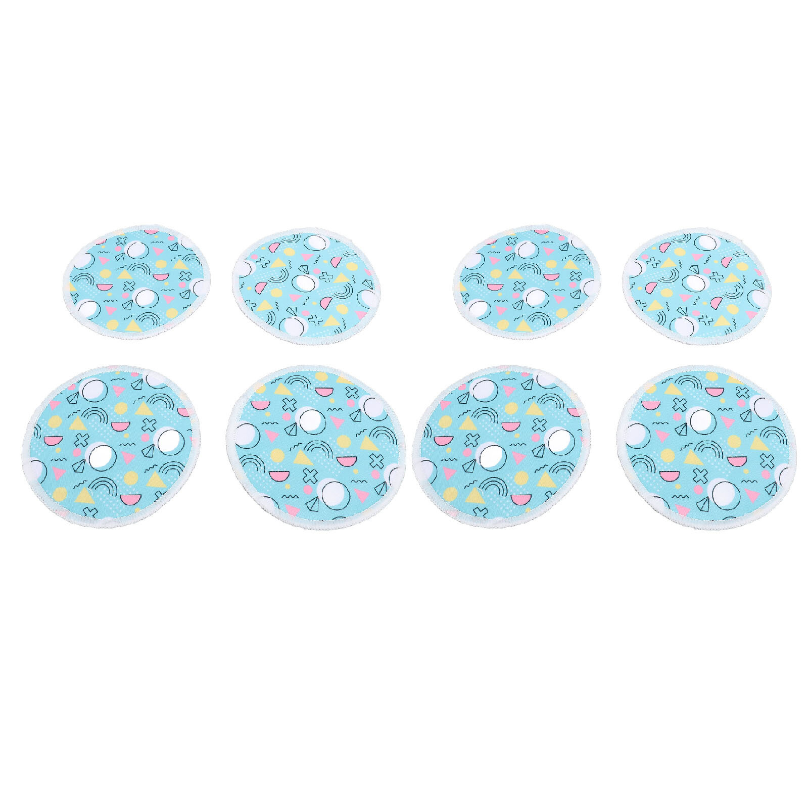 8шт многоразовые подушки для кормления для грудного вскармливания бамбукового волокна 3 слой Ультра мягкий цветочный принцип