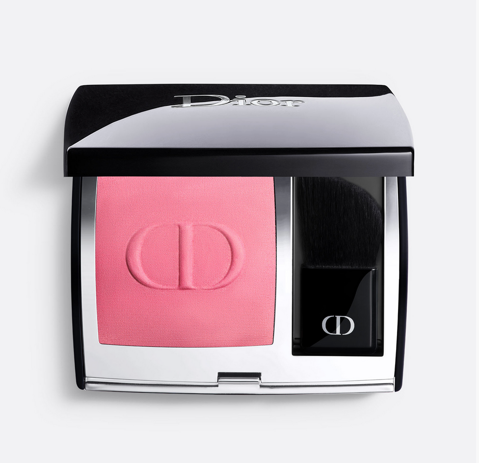 Румяна DIOR Rouge Blush 6.7 г | Естественное сияние и стойкий румянец | Тон 962 Poison Matte