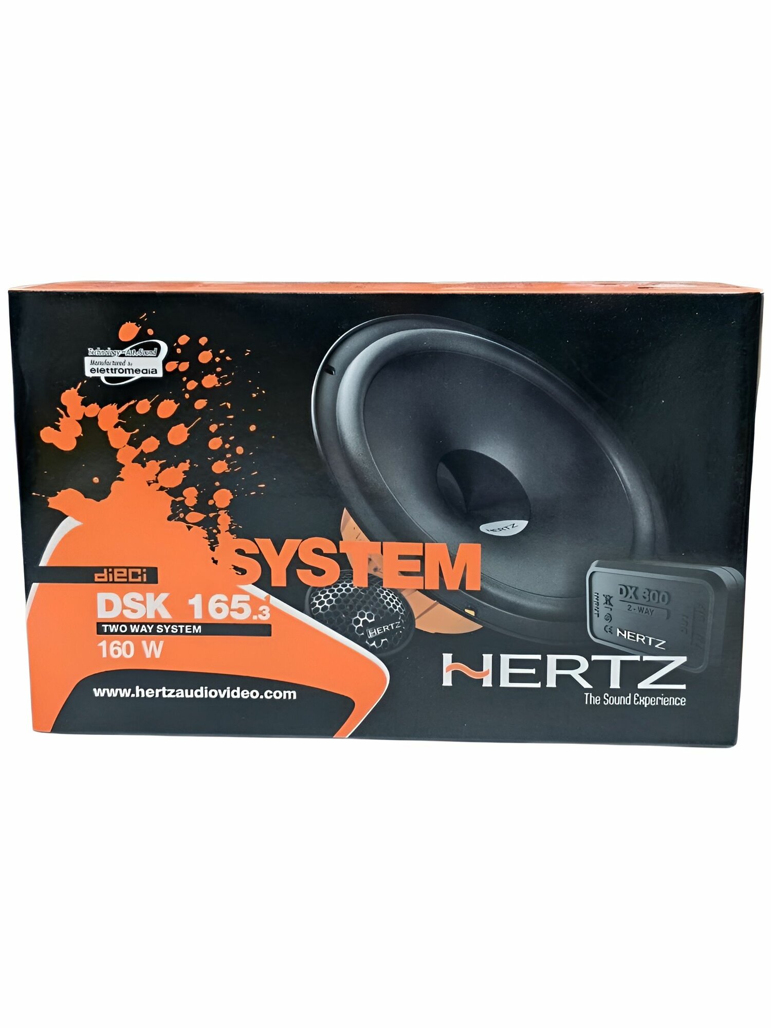 Премиальная Автоакустика Hertz DSK 165.3/ 16.5 см (6.5 дюйм.) 160Вт. твитеры+кроссоверы