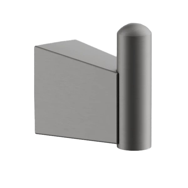 Крючок для ванной BELZ B91205-1, нержавеющая сталь, черно-серый