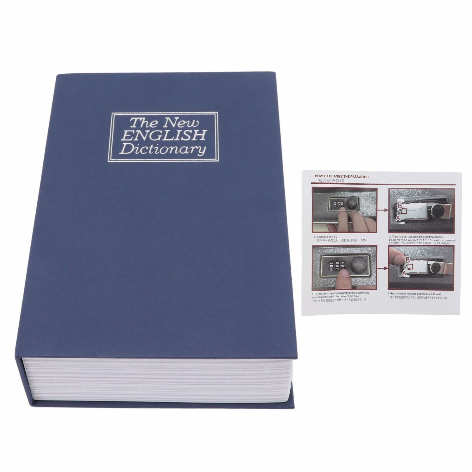 Секретная копилка с кодовым замком, безопасное хранилище в форме книги для детей, идея подарка на день рождения, поощрение привычки экономить