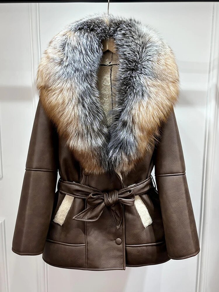 Куртка кожаная