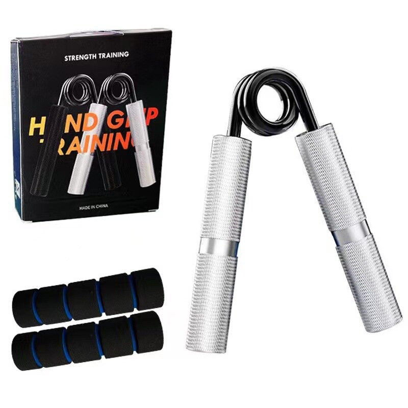 Устройство для захвата металла Amazon Explosive Fitness Spring Steel Type A, серебристый, 150 фунтов