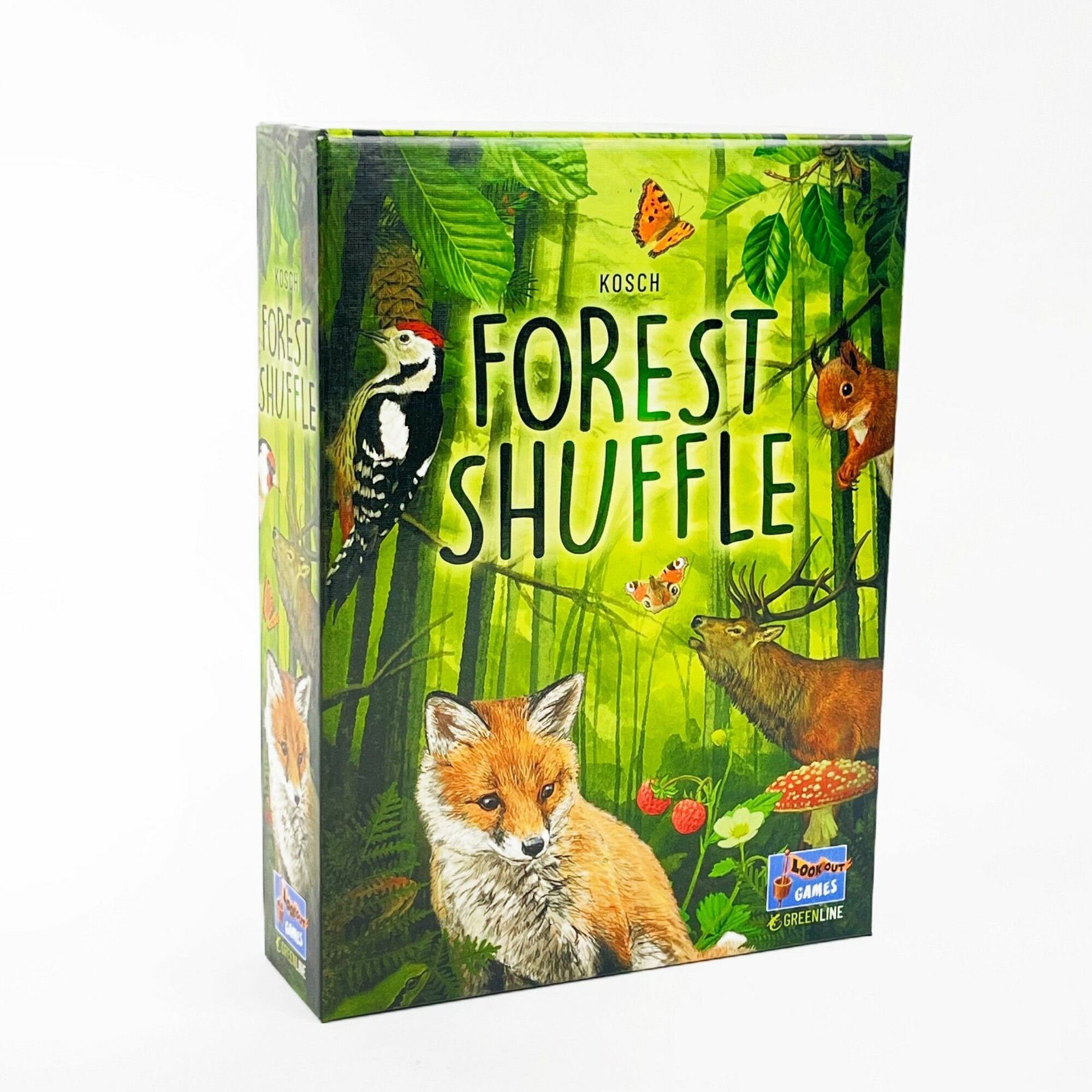 Настольная карточная игра "Forest Shuffle" дополнение Alpine и Woodland Edge Семейная игра о природе для вечера с детьми Развивающий подарок