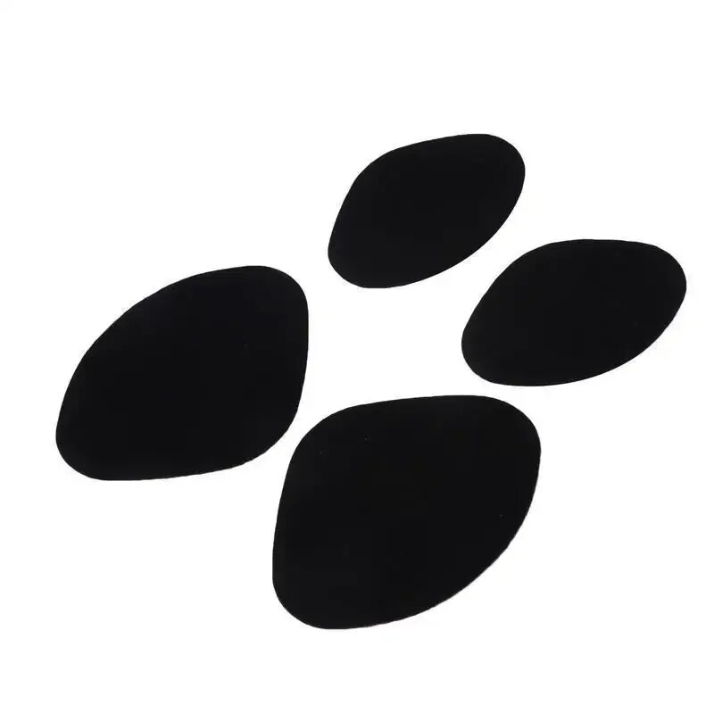 Набор самоклеящихся накладок для ремонта обуви, искусственная кожа, 4/6 шт.