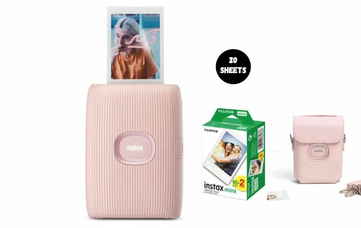 Компактный фотопринтер Fuji instax mini link 2