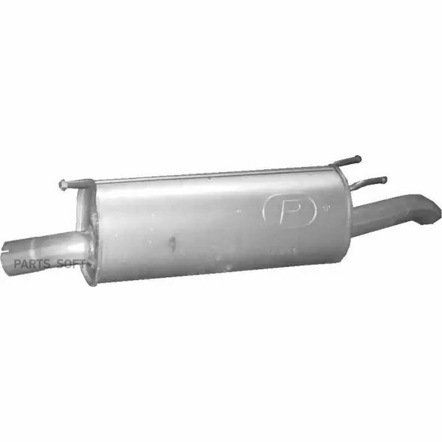 Глушитель задн часть OPEL: OMEGA B 2.0DTI2.2 DTI2.5DTI 97-03 COMBI от официального дистрибьютора, POLMOSTROW, артикул 17639