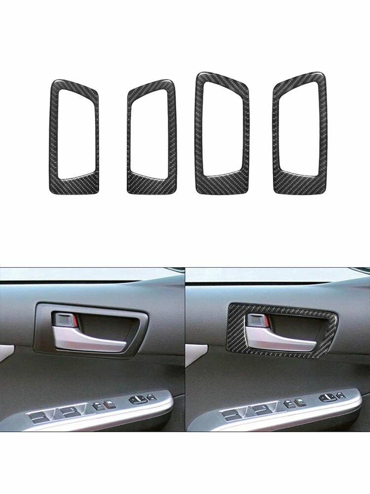 Для Toyota Camry 2012 2013 2014, аксессуары интерьера автомобиля, декоративные элементы из черного карбона, различные детали, стильные наклейки.