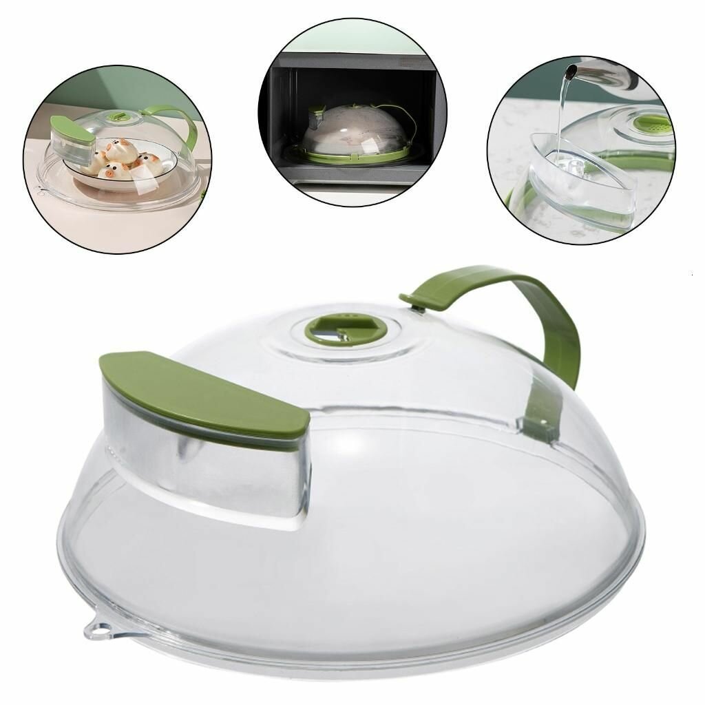 Крышка для микроволновой печи с резервуаром для воды, - 2