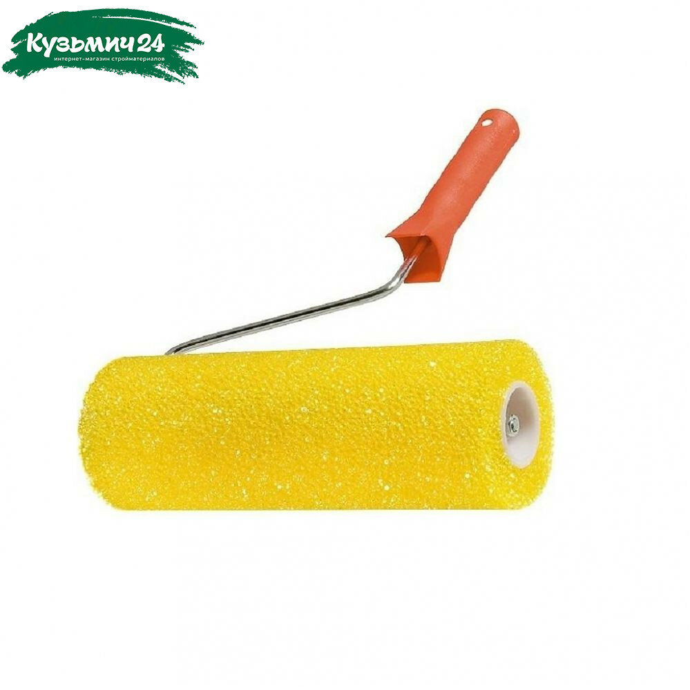 Валик малярный Matrix 80221 Структурный, для штукатурок и структурных красок, ролик 230 мм, ворс поролон