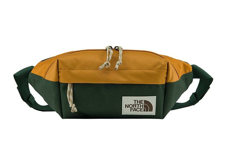 Сумка THE NORTH FACE 4L поясная сумка Yellow/Army Green