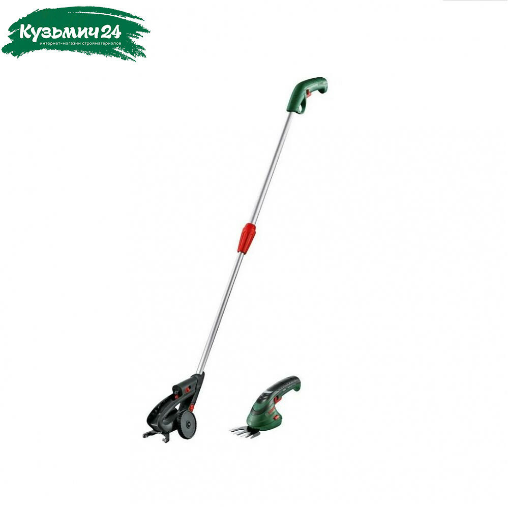 Ножницы аккумуляторные Bosch ISIO3, встроенный Li-lon аккумулятор, 3.6 В, 1.5 Ач, штанга, 0600833109