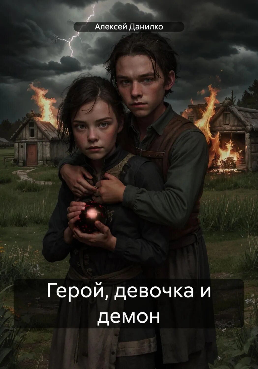 Герой, девочка и демон [Цифровая книга]