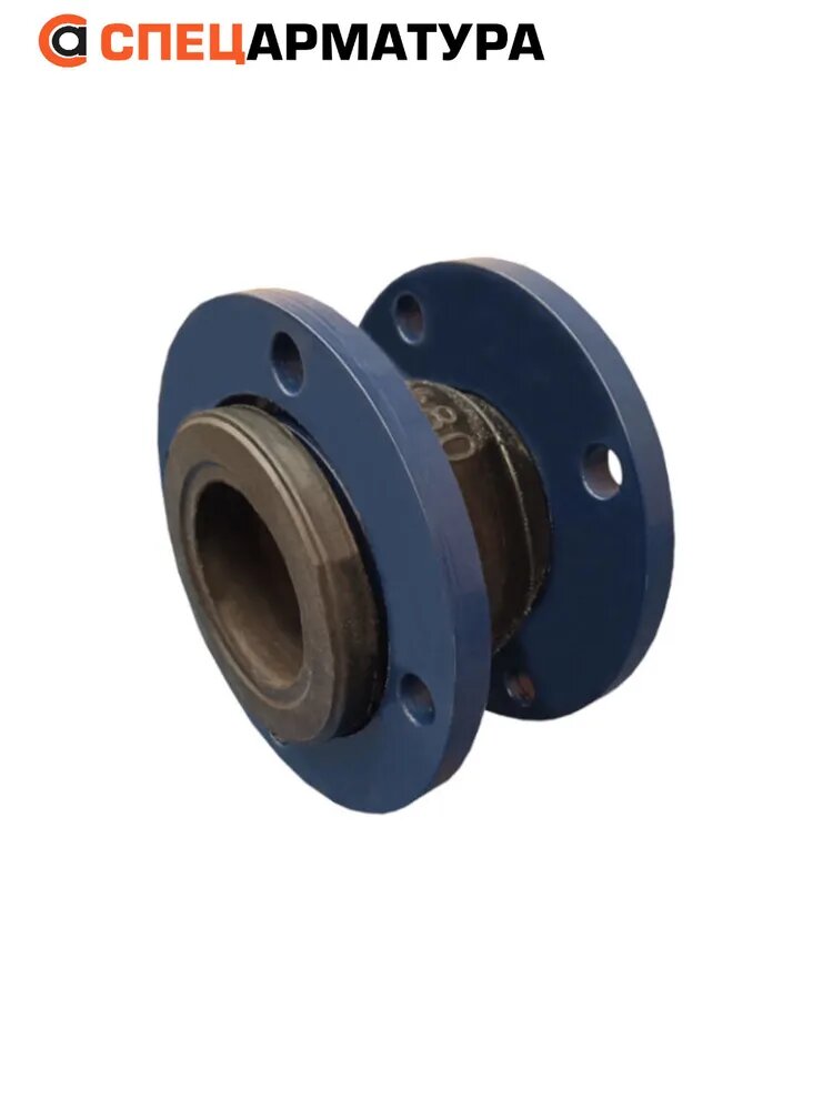 Компенсатор гибкая вставка фланцевая LD (EPDM) ДУ80 (1,6МПа, Т100, L136)