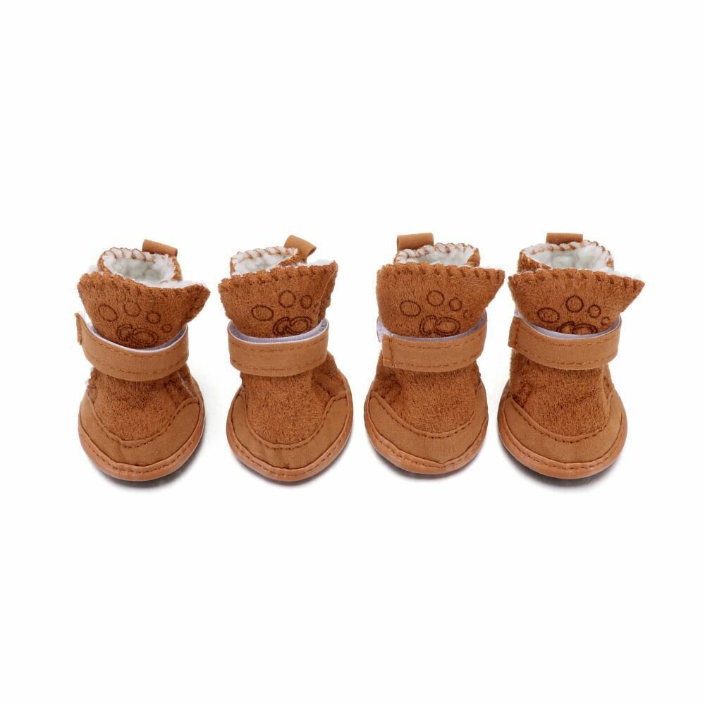 4PCS/Set Собака Теплые Ботинки — фото 1
