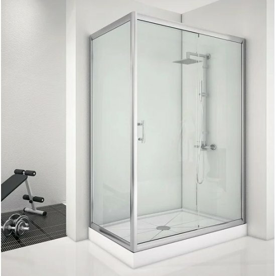 Душевой уголок Aquanet Alfa NAA1131 150x80 прозрачное стекло