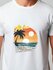Футболка PRINTSHOT, 1 шт., размер 2XL, белый