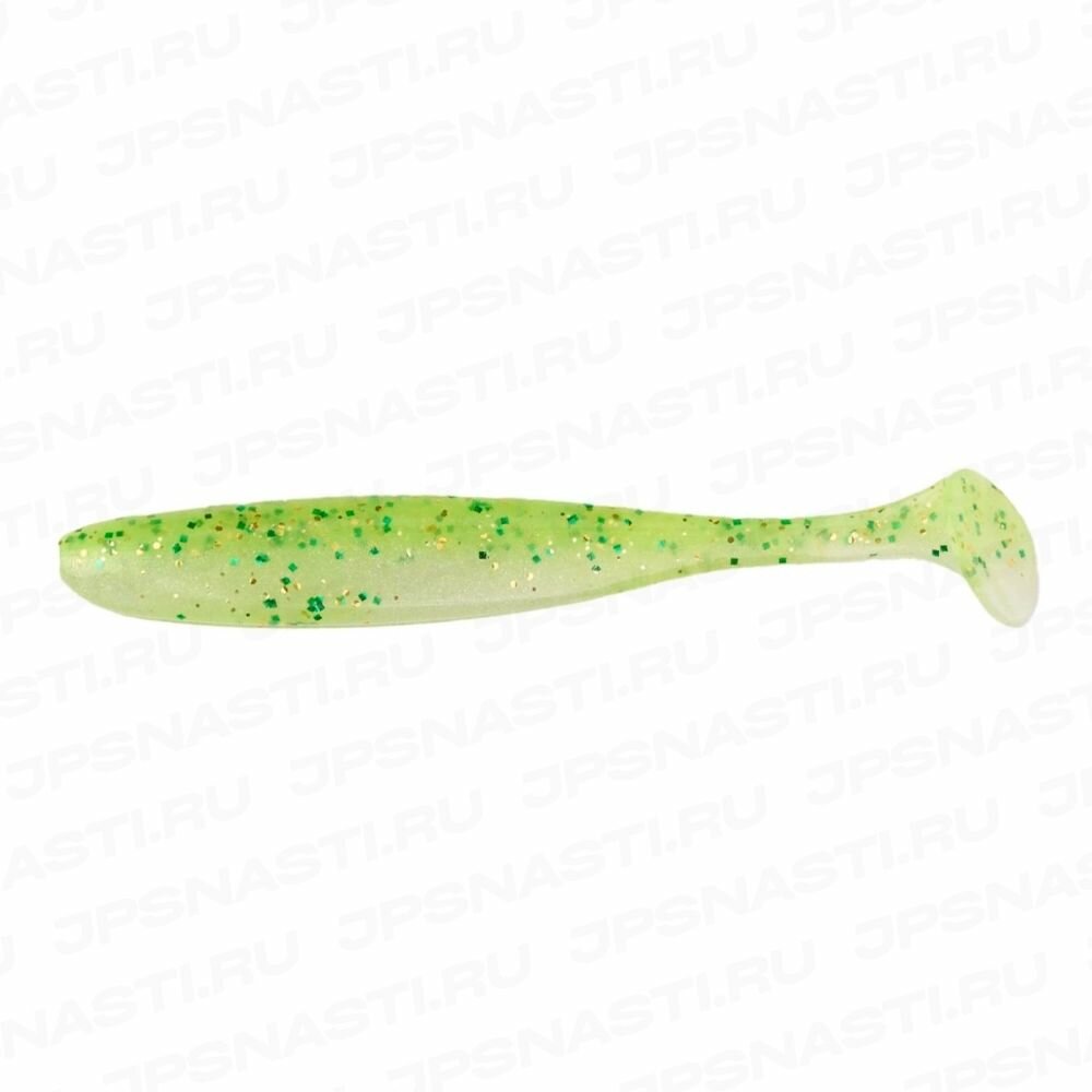 Силиконовые приманки для рыбалки Keitech Easy Shiner, 3 inch, #PAL02 Lime Chart Shad / Японские приманки Кейтеч