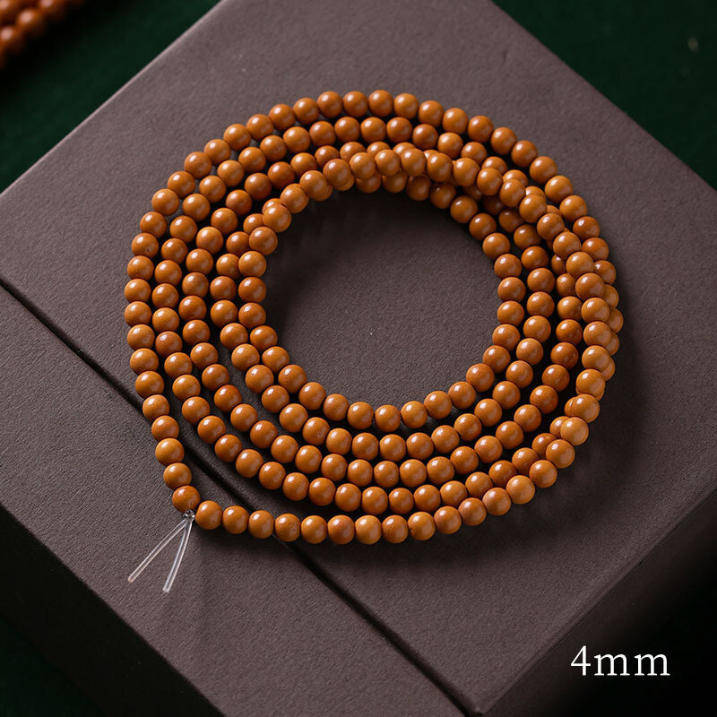 Круглые бусины из натурального оливкового камня, разделительные бусины, жемчужные бусины, буддийские браслеты из бусин, многослойные бусины, аксессуары для рукоделия своими руками.