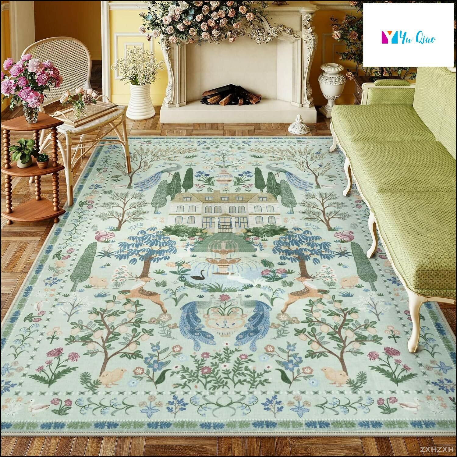 Бестселлер среди безворсовых ковров 140 на 200 см с растительным орнаментом, отличающийся прочностью, устойчивостью и простым уходом