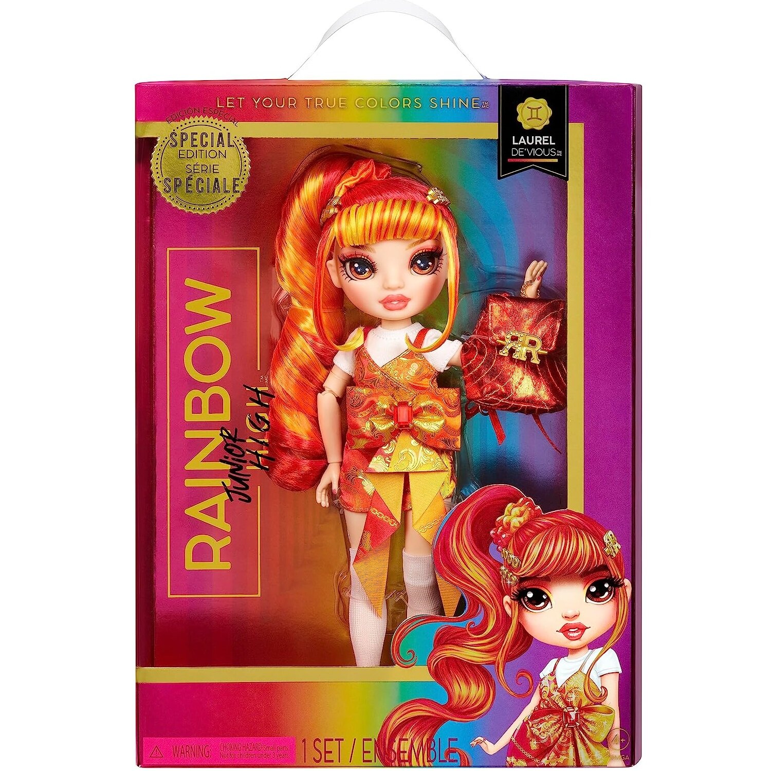 Кукла модельная Rainbow High Jr.High Laurel DeV 590446EUC