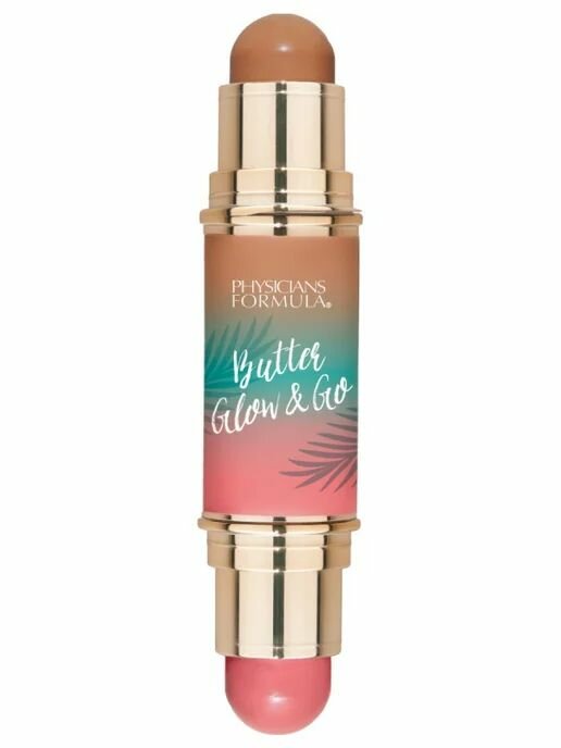 PHYSICIANS FORMULA Мультистик для лица и губ Murumuru Butter Glow & Go, 10 г, Золотистая Роза