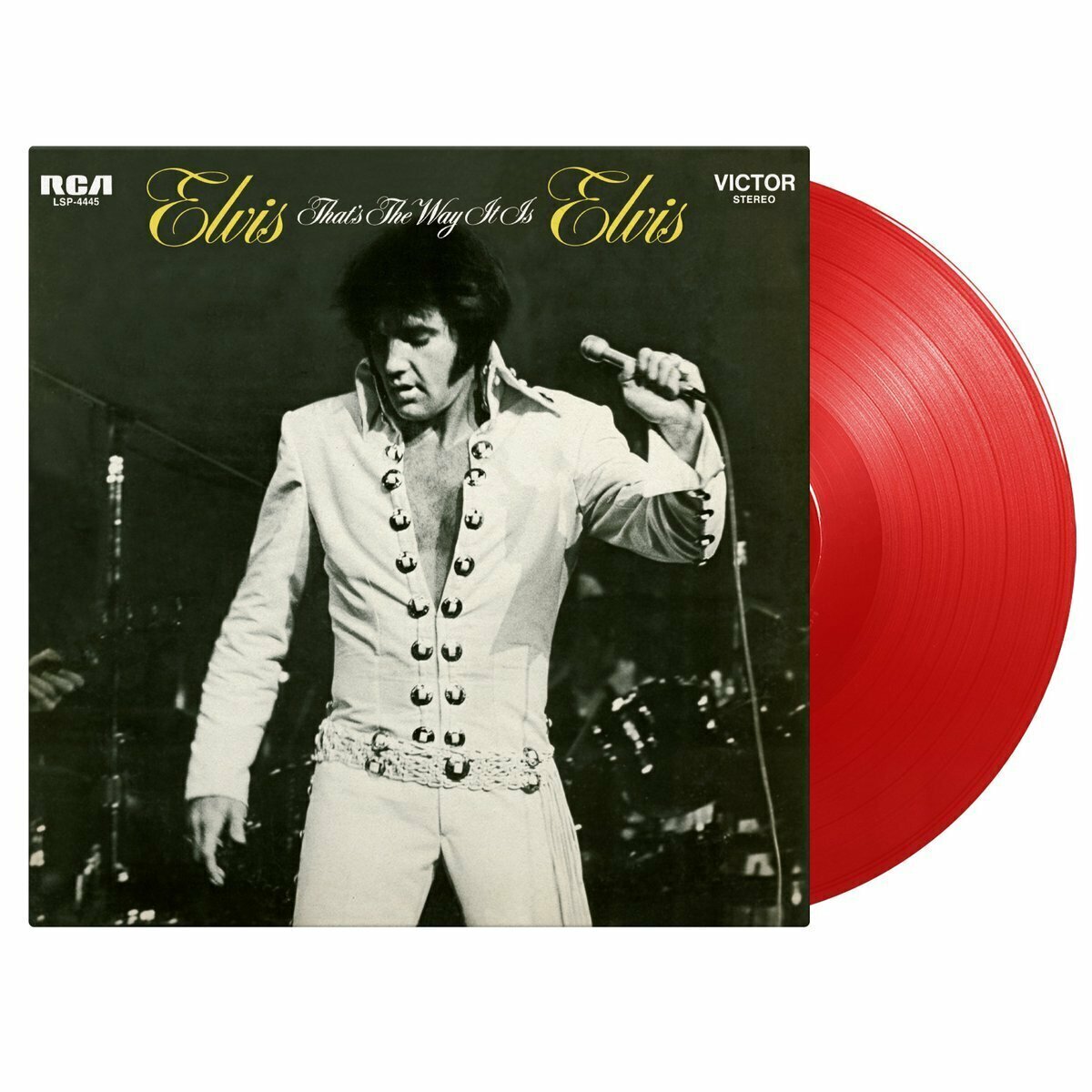 Виниловая пластинка Elvis Presley - That's The Way It Is (Limited Edition, Red & Silver Marbled Vinyl) LP