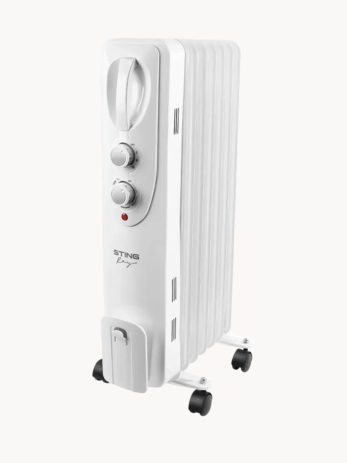 Масляный радиатор STINGRAY ST-OH1000A, белый, 7 секций