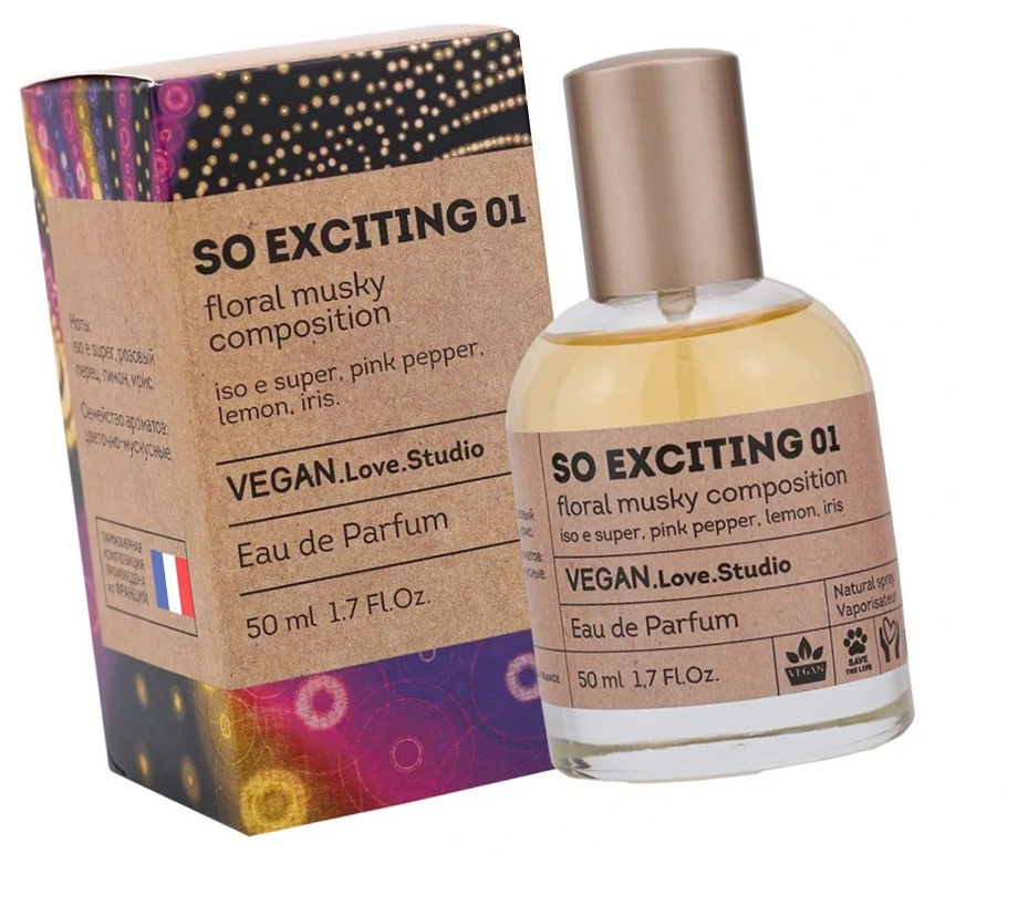Delta Parfum Vegan Love Studio So Exciting 01 - женский парфюм, 50 мл, Веган Лав Студио