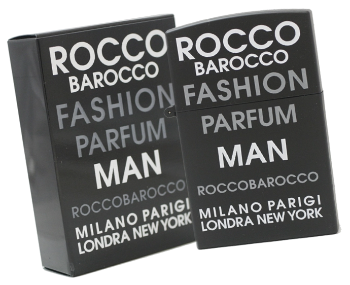Мужская вода Roccobarocco Fashion Man парфюмерная 75 мл / Рокко Барокко Фешен