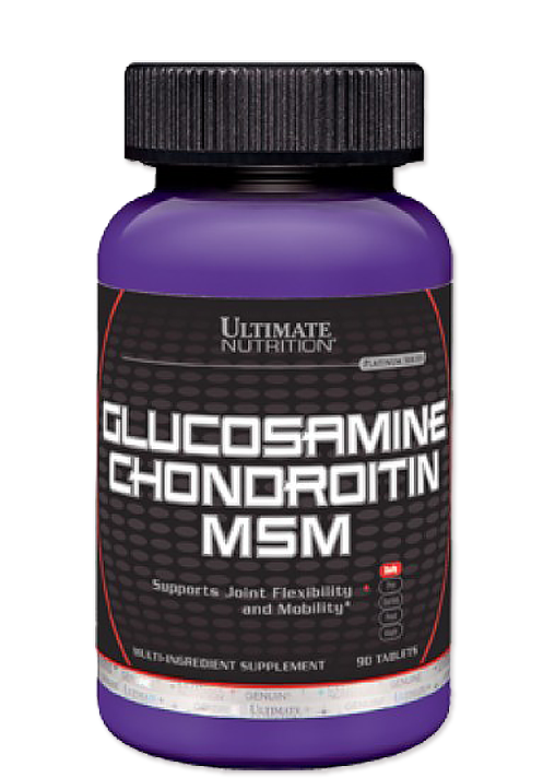 Ultimate Nutrition Glucosamine & Chondroitin & MSM 90 таблеток (Ultimate Nutrition)