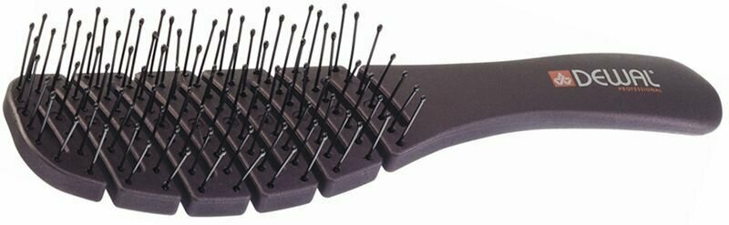 Туннельная расческа для волос малая DEWAL PRO New Flexi BRZ104 (9 рядов)