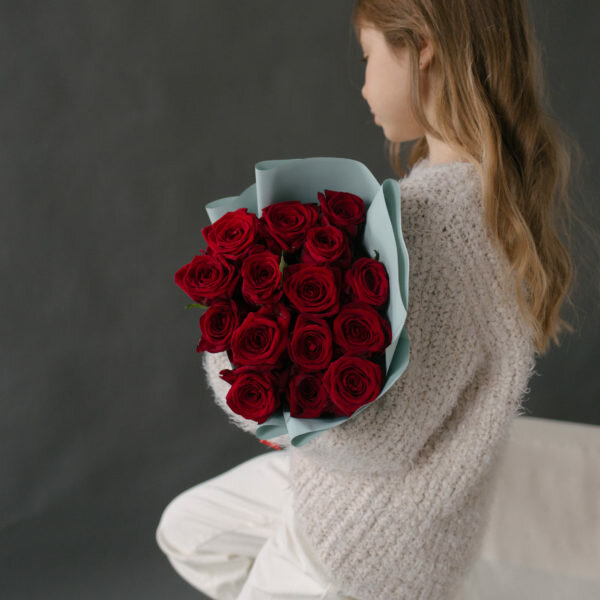 Букет розы Red Naomi 11 штук
