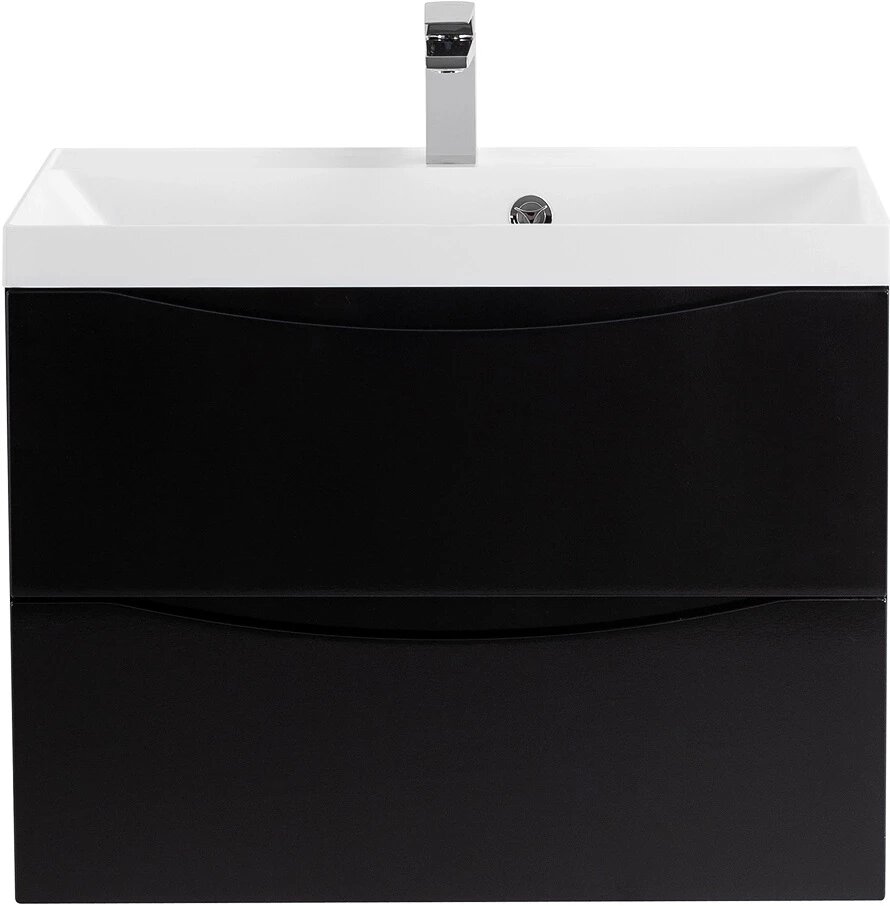 Тумба Nero Lucido 59,6 см BelBagno Marino MARINO-600-2C-SO-NL-P