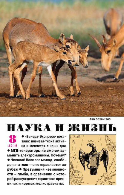 Наука и жизнь №08/2015 [Цифровая книга]