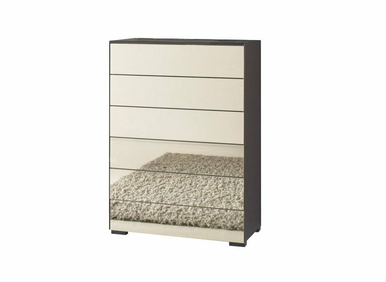 Комод МебельЛэнд24 Элит - 49 МДФ 80x51x113 с зеркалом