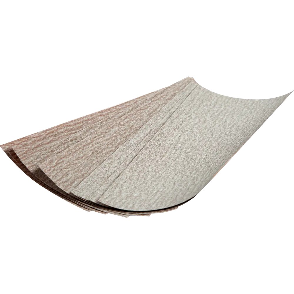 Набор листов шлифовальных на бумажной основе P120/P180/P240 280x115 мм, 10 шт.