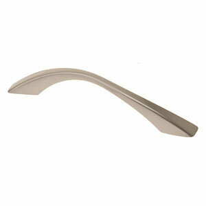 Мебельные ручки-скобы EDSON 1053 SATIN NICKEL 128 MM (комплект 2 штуки) | матовый никель