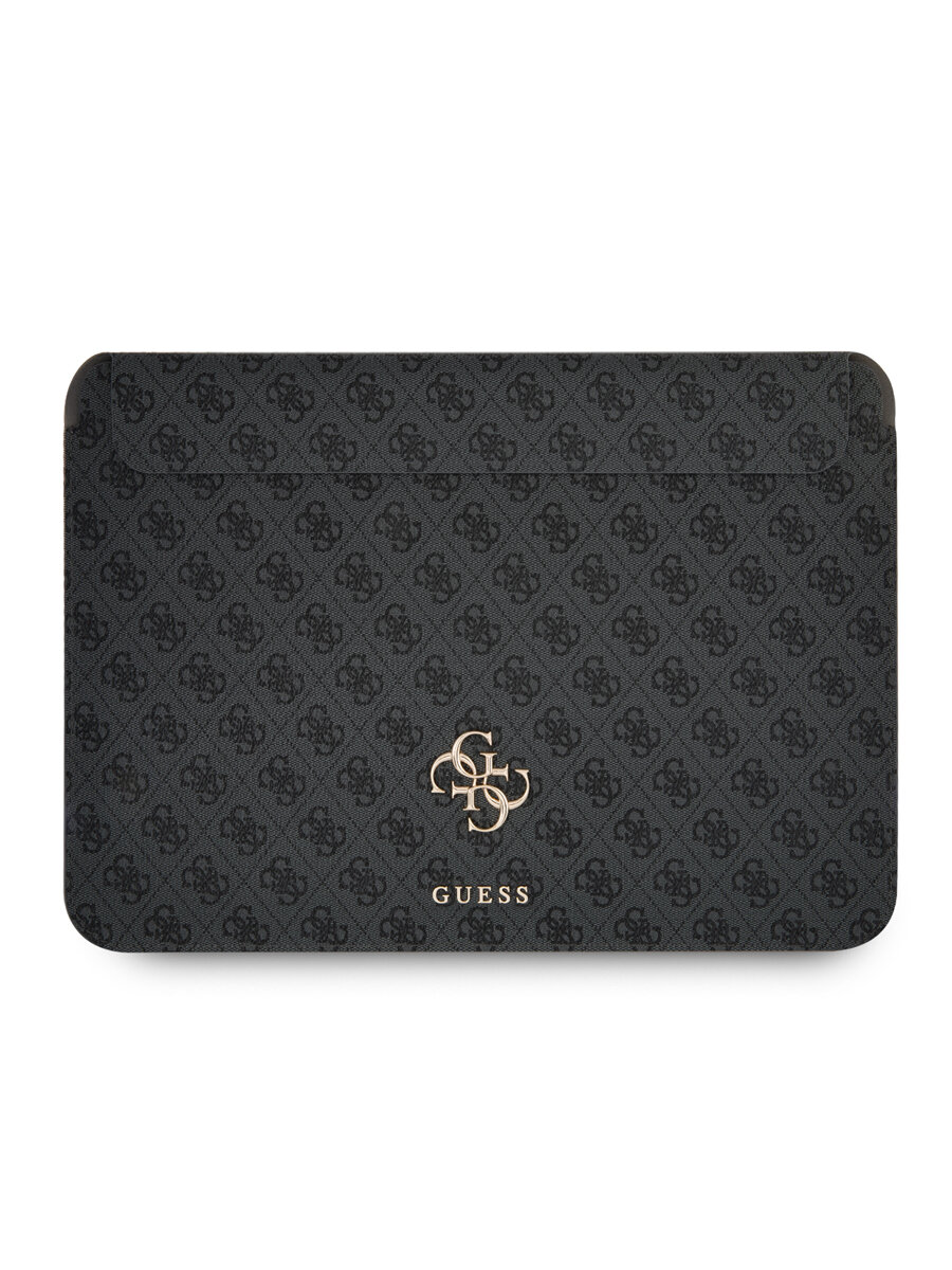 Guess для ноутбуков 13" чехол Sleeve 4G with Big metal logo Grey