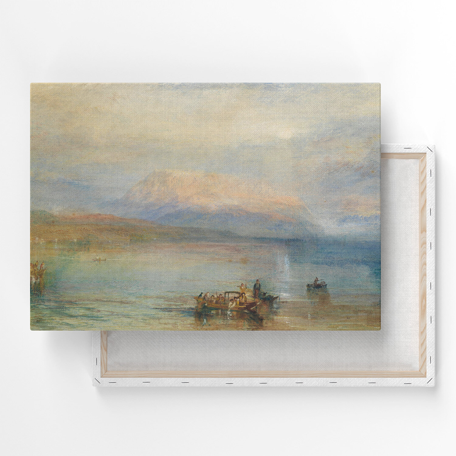 Картина на холсте, репродукция / Уильям Тёрнер - The Red Rigi / Размер 30 x 40 см