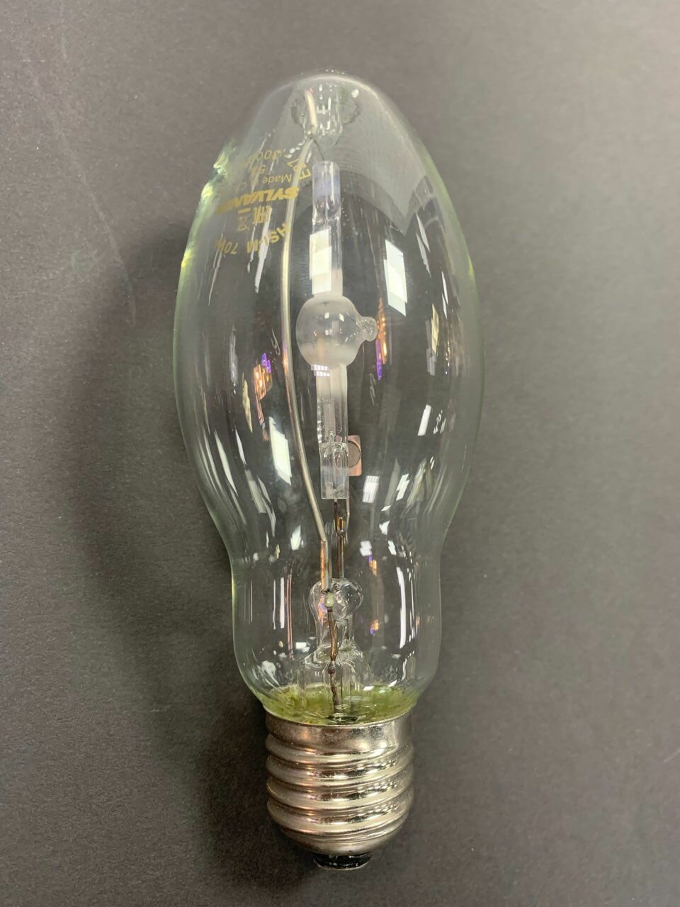 Лампа металлогалогенная МГЛ-70Вт HSI-M 70W/CL/WDL Е27 cl 3000К 6000lm прозрач. SYLVANIA