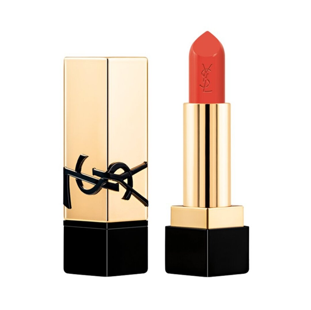 Губная помада YVES SAINT LAURENT Rouge Pur 3.8 г | Сатиновый финиш | легендарная | Тон OM Orange Muse